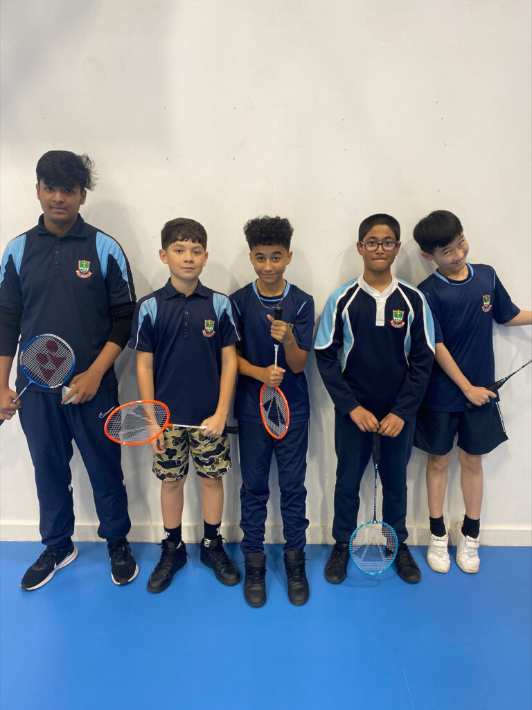 Year 8 boys reach Badminton final - Holy Trinity Catholic School