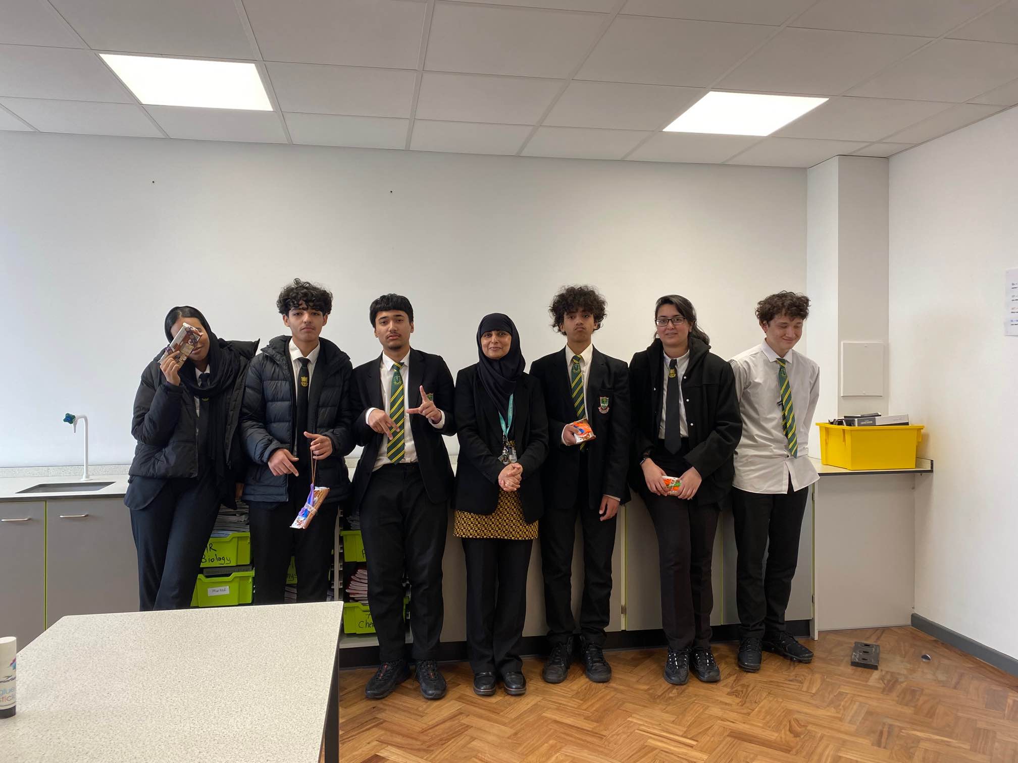 Celebrating superb Year 11 mock results in Science - Holy Trinity ...