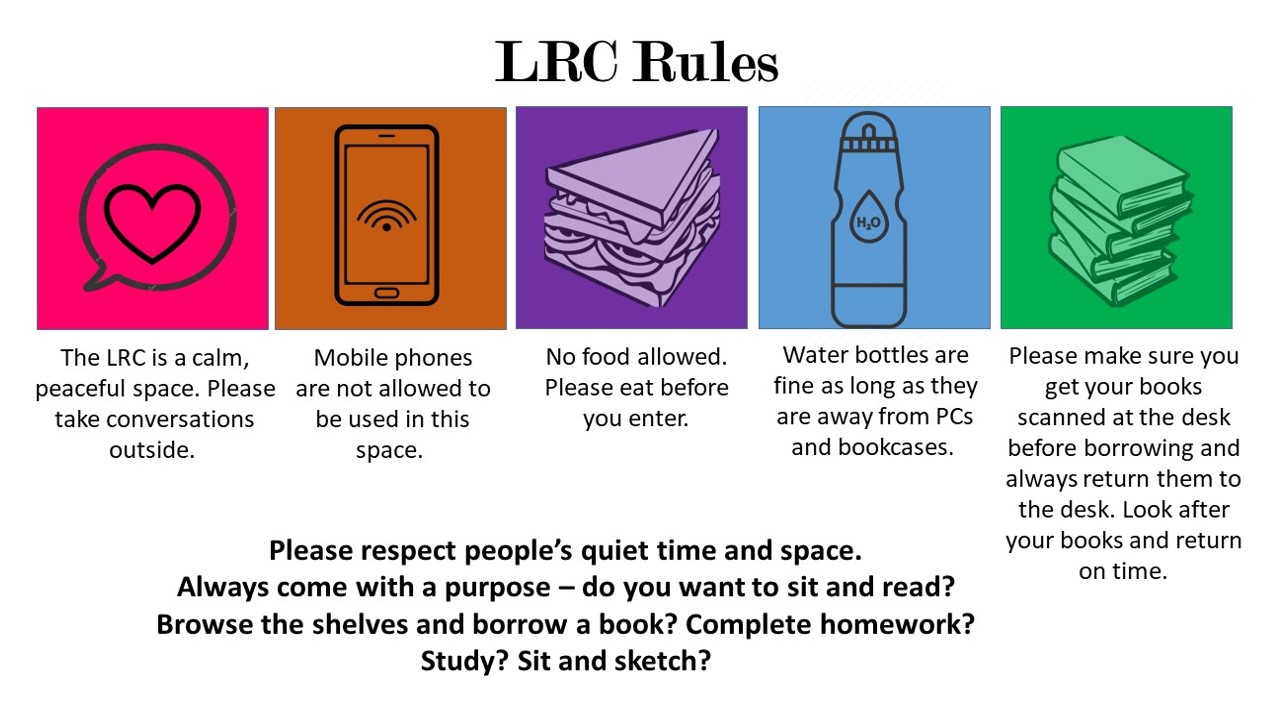 Library notices - Holy Trinity Catholic School