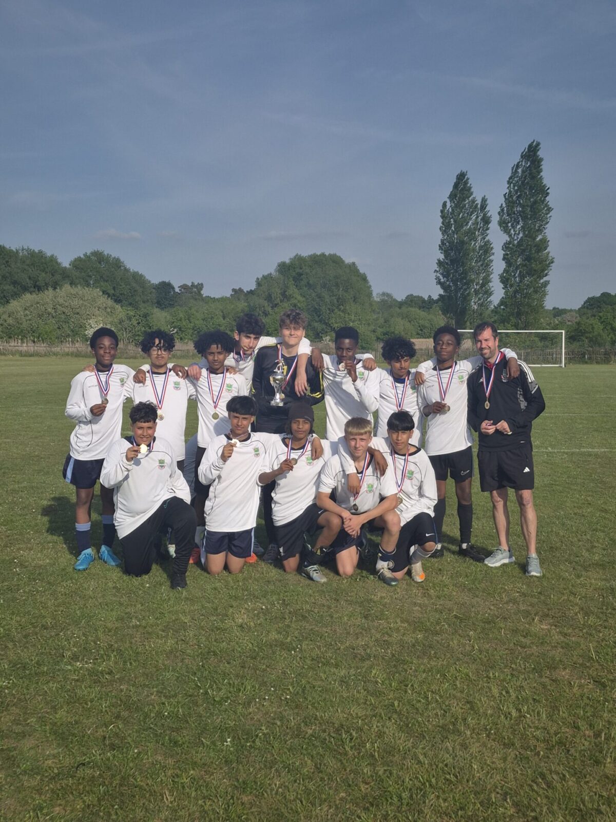 Our Year 9 and 10 boys football teams both win their cup final! - Holy ...