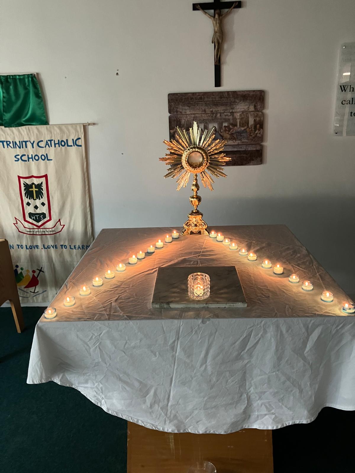 Exposition of the Blessed Sacrament and our weekly Rosary - Holy ...