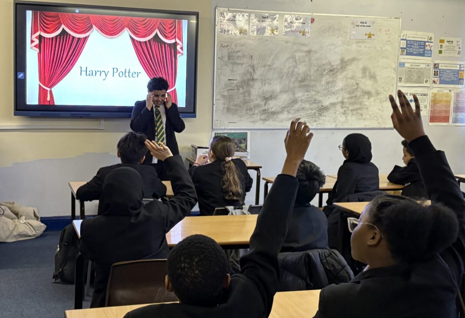'No pens day' is a huge success - Holy Trinity Catholic School